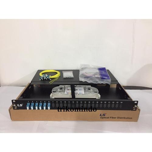 Jual LS OTB 12 port LC singlemode duplex /LS Fiber panel / LS FDF ...