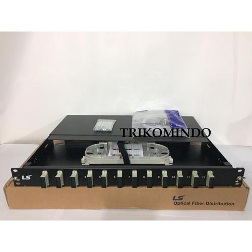Jual LS OTB 24 port SC multimode duplex / LS patch panel Fiber /LS FDF ...