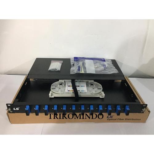 Jual LS OTB 24 port SC singlemode duplex / LS patch panel Fiber /LS FDF ...