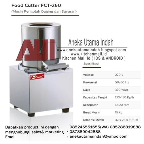 Jual FOMAC FCT-260 Universal Fritter (Multi Function Cutter) - Food ...