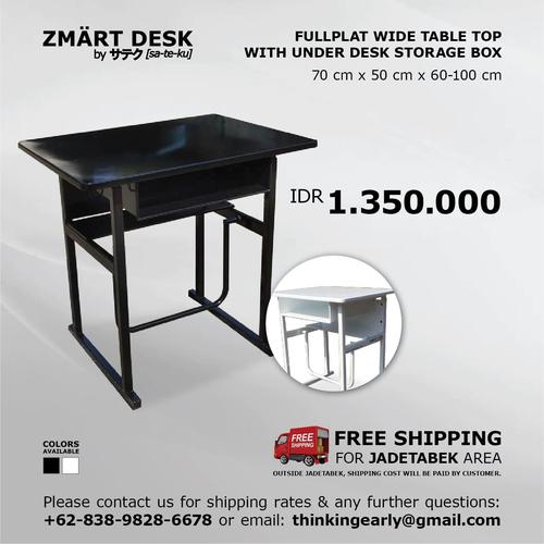 Jual Meja Standing Zmartdesk 50x70 with Storage TAMBAH RODA - Jakarta ...