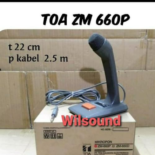 Jual TOA ZM 660P PAGING MIC ORIGINAL TOA ZM660P - Jakarta Barat - WILSOUND | Tokopedia