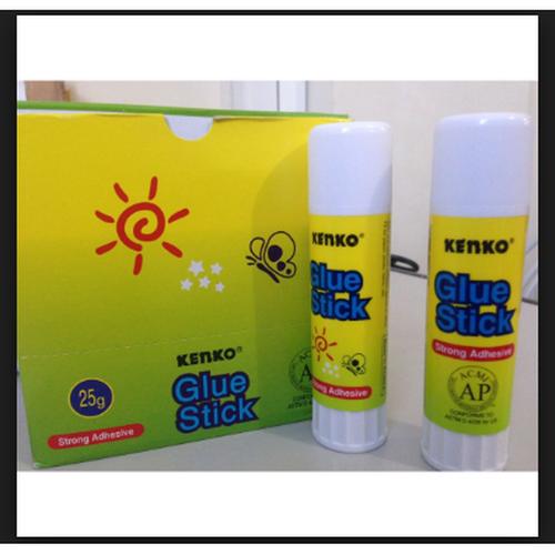 Jual Lem Kertas / Lem Stick Kenko Besar 25 Gram / Glue Stick Kenko 25 ...