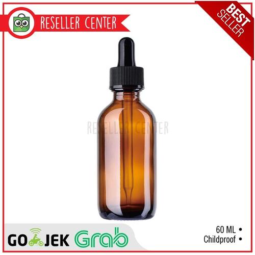 Jual Botol Pipet Kaca Amber 60 mL / Glass Pipette Bottle 60mL - Jakarta ...