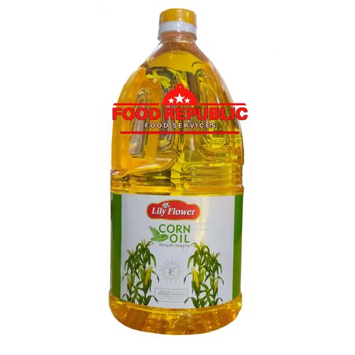 Jual CORN OIL LILY FLOWER 2 LTR - MINYAK JAGUNG LILY FLOWER SEHAT HALAL ...