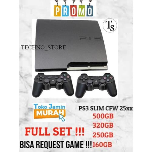 Jual PS 3 PS3 Slim CFW 500GB Seri 25XX - PS3 Slim seri 25xx 500 GB CFW ... Jual PS 3 PS3 Slim CFW 500GB Seri 25XX - PS3 Slim seri 25xx 500 GB CFW ...