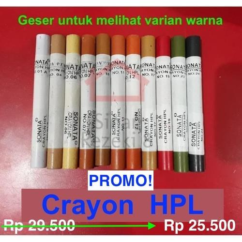 Jual CRAYON HPL Dempul Tusir / Pewarna Pinggiran/ Pengisi Nat HPL ...