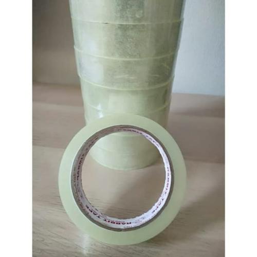 Jual Lakban Rabbit Tape 1inch, 24mm x 72 yard / Kualitas Ok - Bening ...