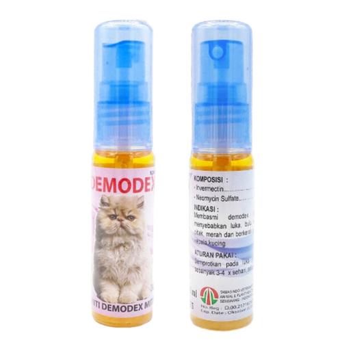Jual Demodex Cat 30ml Obat Scabies Kucing Anti Kutu Tungau Mites Kudis ...