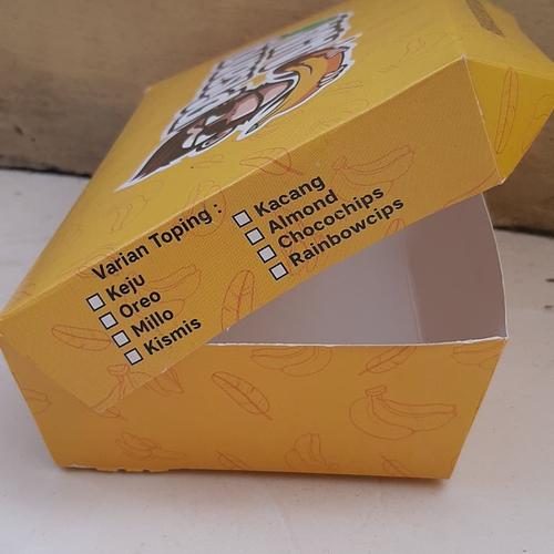 Jual dus makanan/dus kue/kotak makanan/ peper lunch BOX ukuran L/Custom ...