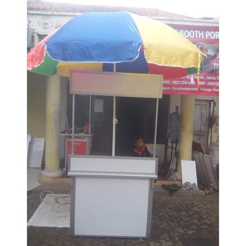 Jual BOOTH PORTABLE LIPAT PLUS PAYUNG - MEJA PORTABLE - GEROBAK ...