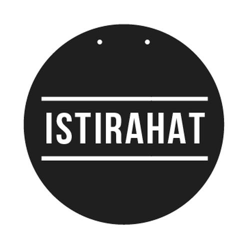 Jual Sign Board Akrilik | Istirahat | Papan Label Akrilik Sedang ...