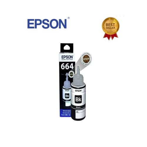 Jual Tinta Epson 664 Original Black Colour Original - Hitam - Hitam ...