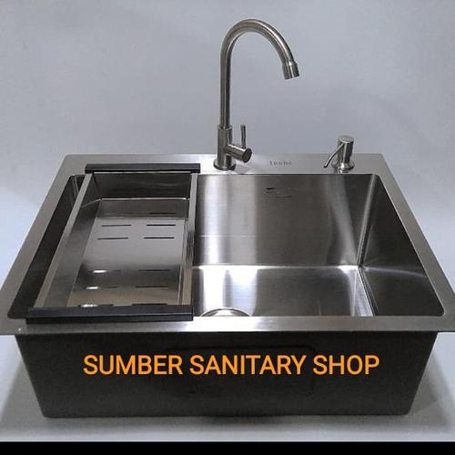 Jual KITCHEN SINK 6045 INOBE MINIMALIS PAKET KOMPLIT SET - Jakarta ...
