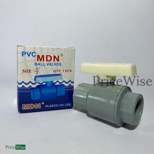 Jual Stop Kran Gagang PVC 1/2 / PVC Ball Valve MDN - 1 buah - Kota Palembang - PriceWise.diy ...