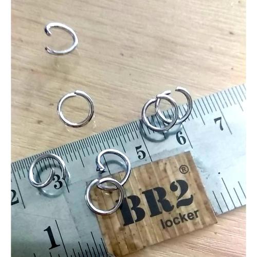 Jual Ring bulat pengait 8 mm warna silver 10 pcs - Jakarta Utara - BR2 ...