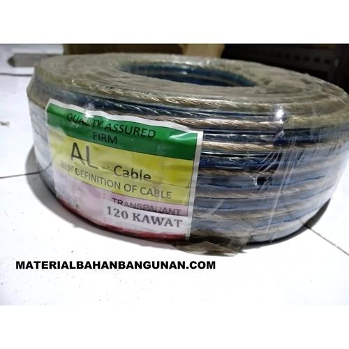 Jual Cable Listrik 120 Kawat 40 Meter Bening Biru Audio Speker ...