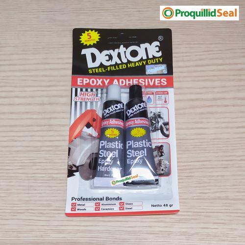 Jual LEM BESI DEXTON DEXTONE EPOXY 5 MENIT RESIN+HARDENER ADHESIVE 5 ...