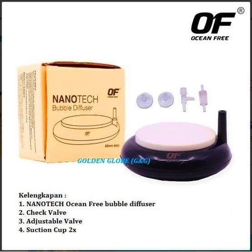 Jual Fine / Nano Air Diffuser NANOTECH bubble diffuser 50mm by Ocean ...