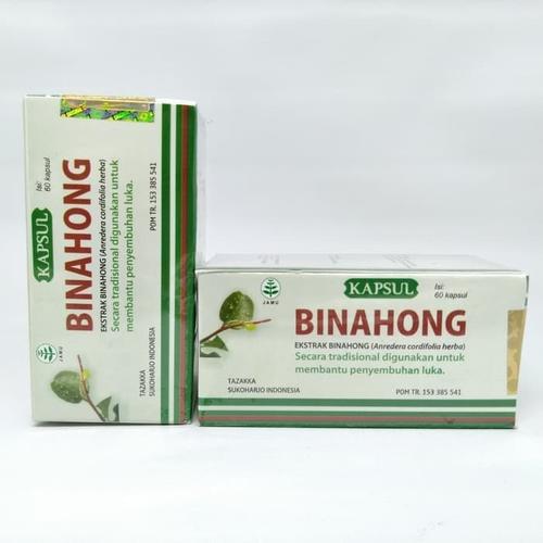 Jual Kapsul Ekstrak Binahong Tazakka - Herbal Obat Luka dalam dan Luar - Kota Surabaya ...