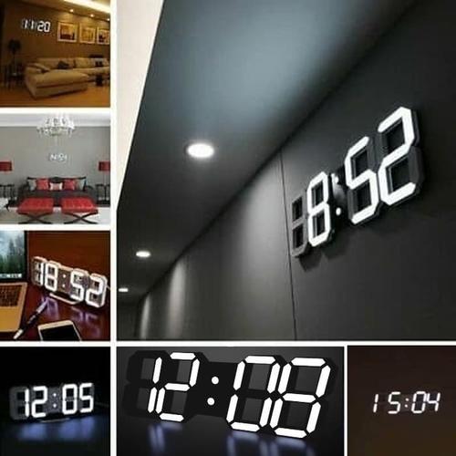 Jual Jam Led Digital Dekorasi Meja dan Dinding - Kota Bandung - zona ...