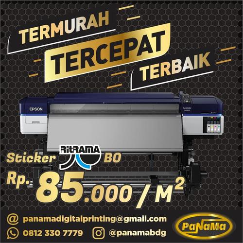 Jual Digital Printing Sticker Ritrama BO, Print Stiker Block Out ...