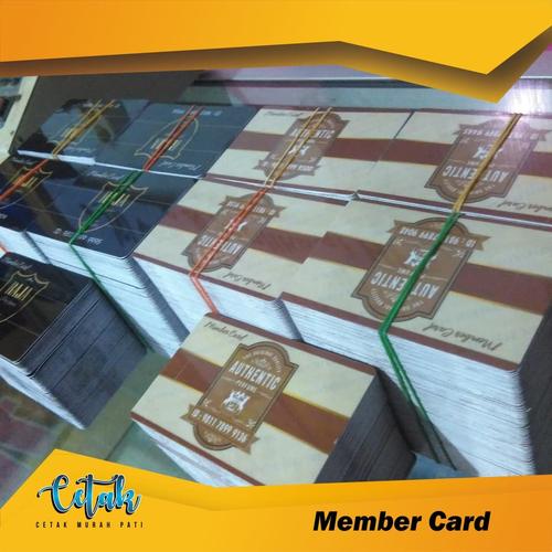 Jual ID CARD / KARTU MEMBER / KARTU ANGGOTA / BAHAN PVC / MEMBER CARD ...