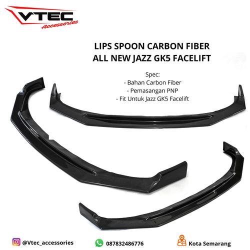 Jual LIPS SPOON CARBON KEVLAR ALL NEW JAZZ GK5 FACELIFT - Kota Semarang ...