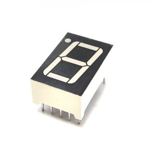 Jual 1 Digit LED Seven Segment 7 Segment 0.56'' inch Red Common Cathode ...