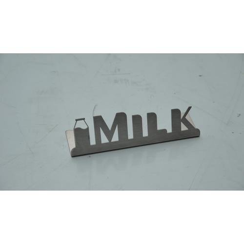 Jual Table Sign Milk – Beverage Sign – Penanda Minuman Susu Stainless ...