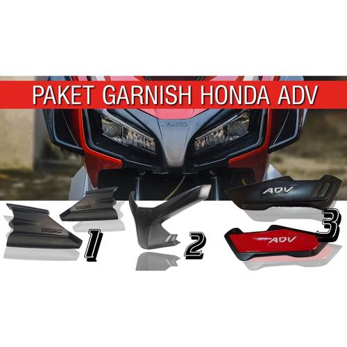 Jual PAKET GARNISH HONDA ADV 150 WINGLET BEAK FENDER COVER ENGINE ADV ...