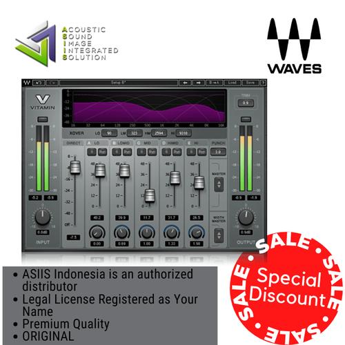 Jual Plugins- Waves Audio Vitamin Sonic Enhancer - Kota Surakarta ...