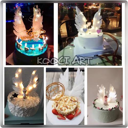 Jual Cake topper lampu LED kawat 1 meter/lampu hiasan dekorasi kue cake ...