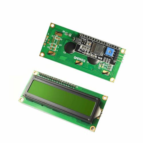 Jual LCD 16x2 Green Backlight with I2C - Kota Surabaya - Ebilrobotic ...