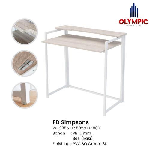 Jual Meja lipat meja kerja meja kantor minimalis Simsons - Kota Bandung ...