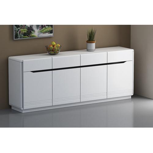 Jual Lemari Cabinet Buffet Rak Serbaguna Meja TV Siantano putih 200 cm ...