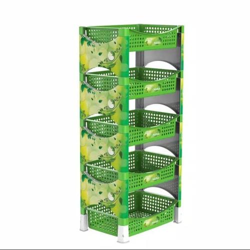 Jual rak piring/rak buku/rak buah/rak sayur/rak multifungsi susun 5 ...
