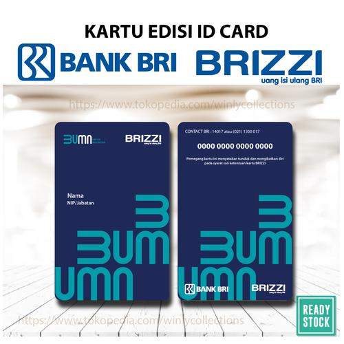 Jual Emoney Etoll ID CARD BRI BRIZZI Custom Murah Idcard - 2 SISI ...