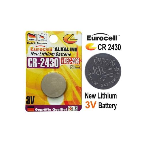 Jual Eurocell Battery CR2430 lithium 3V - Jakarta Pusat - SecuriSHOP ...