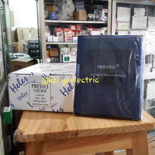 Jual BOX MCB PRESTO INBOW 4 GROUP 4GRUP 3804 TANAM FUSE BOX - Jakarta ...