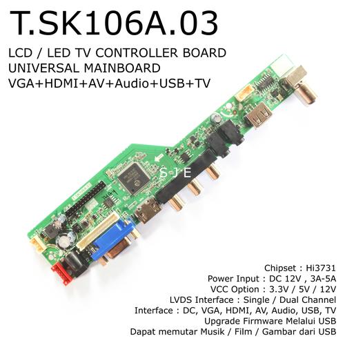 Jual LCD LED TV Universal Controller Board - Kota Semarang - EFRATA ...