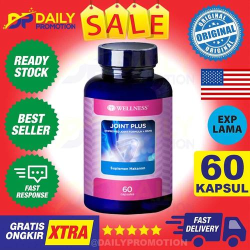 Jual WELLNESS JOINT PLUS 60 TABLETS - PERSENDIAN TULANG SENDI OTOT TENDON - Jakarta Barat ...