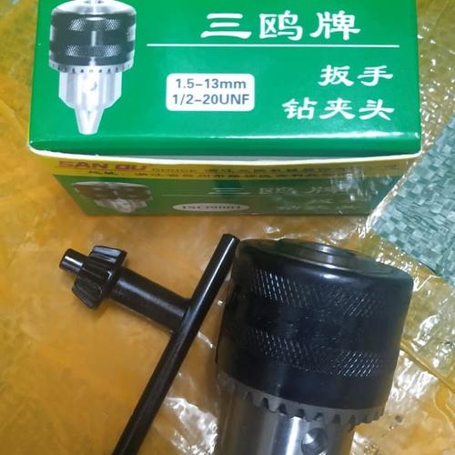 Jual Drill Chuck | Kepala Bor 1.5 - 13mm 1/2-20 UNF (SAN OU) - Jakarta ...