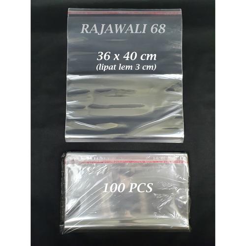 Jual Plastik OPP Seal Packing Transparan | Ukuran 36x40 cm | Isi 100 ...
