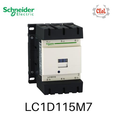 Jual Magnetic Contactor LC1D115M7 Schneider / Kontaktor LC1D115M7 ...