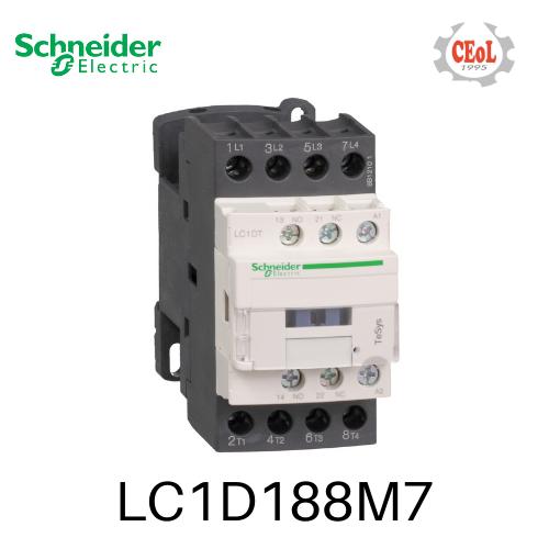 Jual Magnetic Contactor LC1D188M7 Schneider / Kontaktor 4Pole LC1D188M7 ...