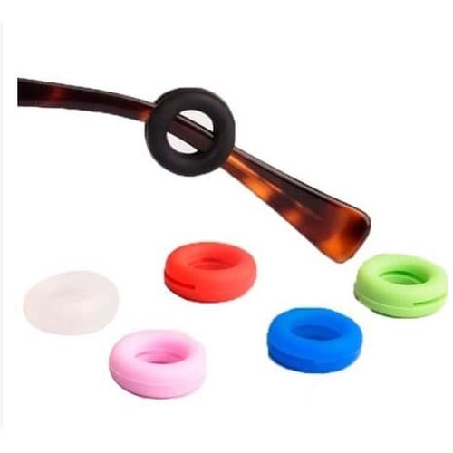 Jual Ear hook kacamata silicone ring bulat penahan kacamata - Putih ...