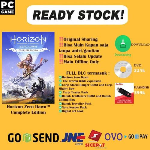 Promo Horizon Zero Dawn COMPLETE EDITION PC ORIGINAL + FULL DLC TERBARU - DVD 78gb - Kota Bekasi ...