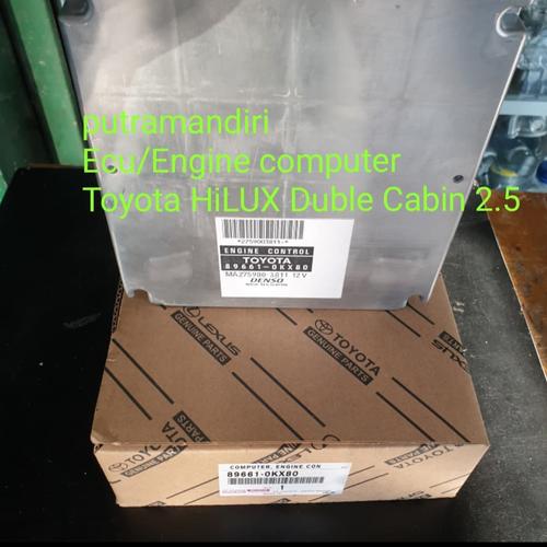 Jual Ecu Engine/Ecu Computer Toyota Hilux 2.5 Doble Cabin Kode 89661 ...