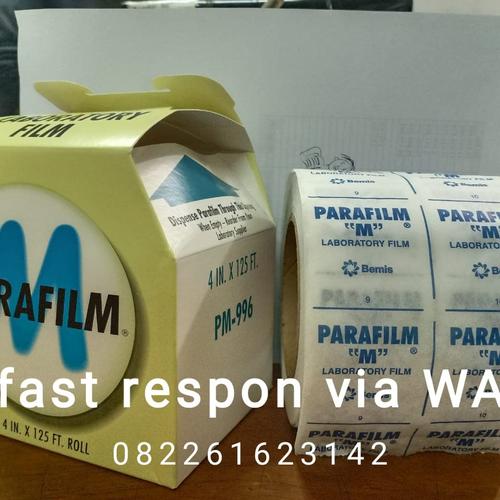 Jual PARAFILM M 4"x125ft PM996 sealing Loboratory Plastik Okulasi ...